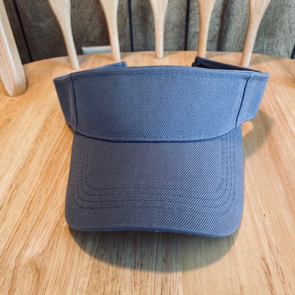 Accessories | Sale 227 337 445 Plain Simple Classic Gray Summeer Visor ...